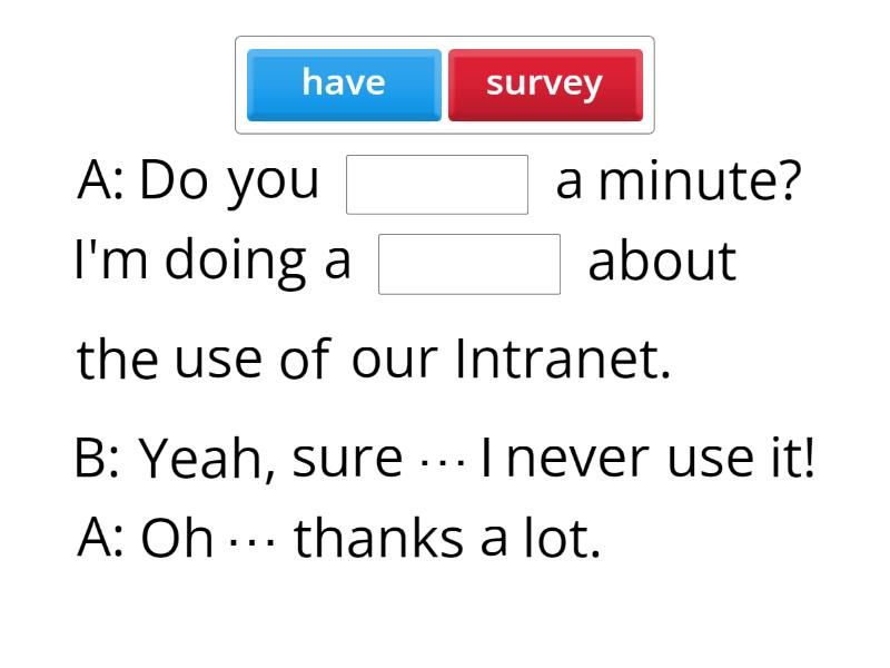 Business Partner B2 U8 - Complete the sentence