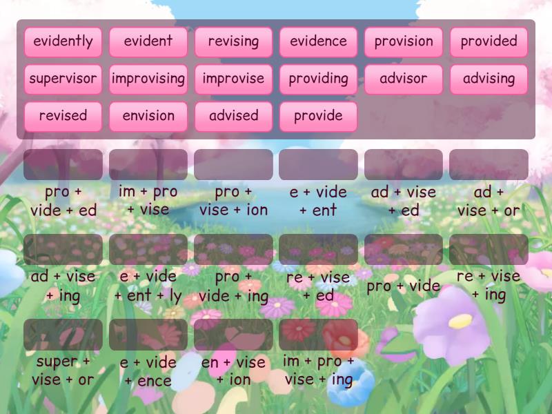 and word sums - Match up