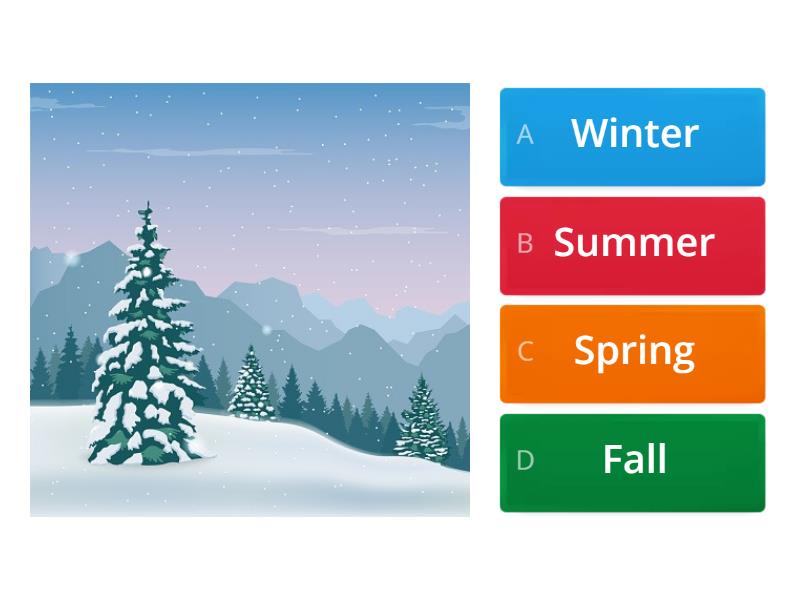 The seasons - Quiz
