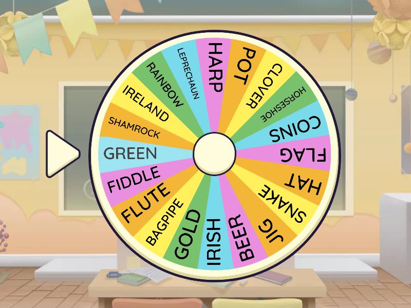 Saint Patrick's Day - Spin the wheel