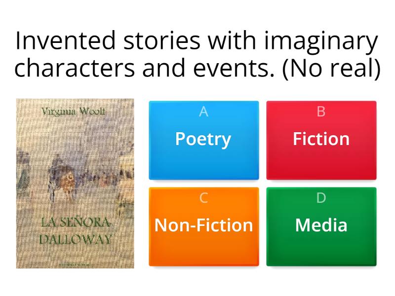 Literary Genres and Sub-Genres - Quiz