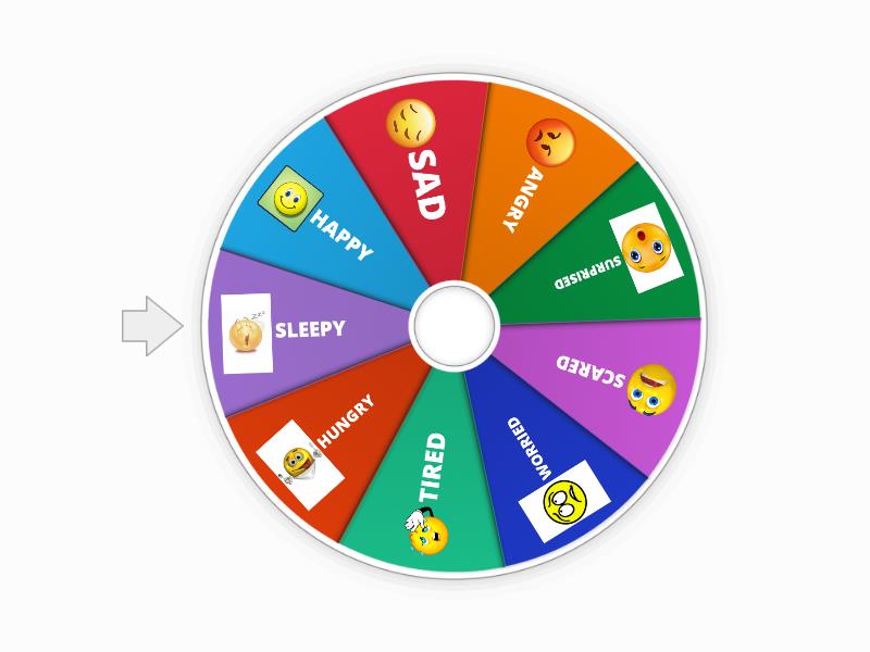 FEELINGS - Spin the wheel
