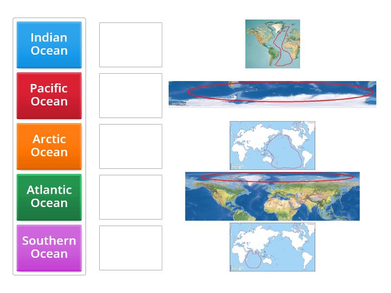 The 5 Oceans - Match up