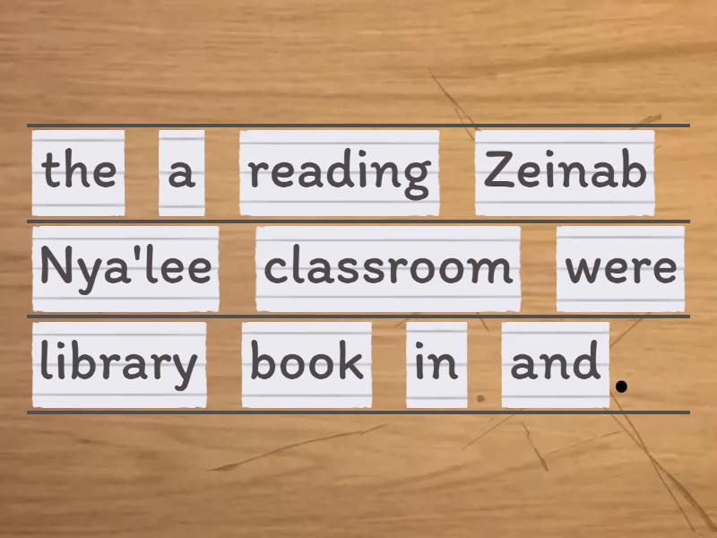 CKLA Unit 4 Lesson 18 (sentence structure) - Desembaralhe