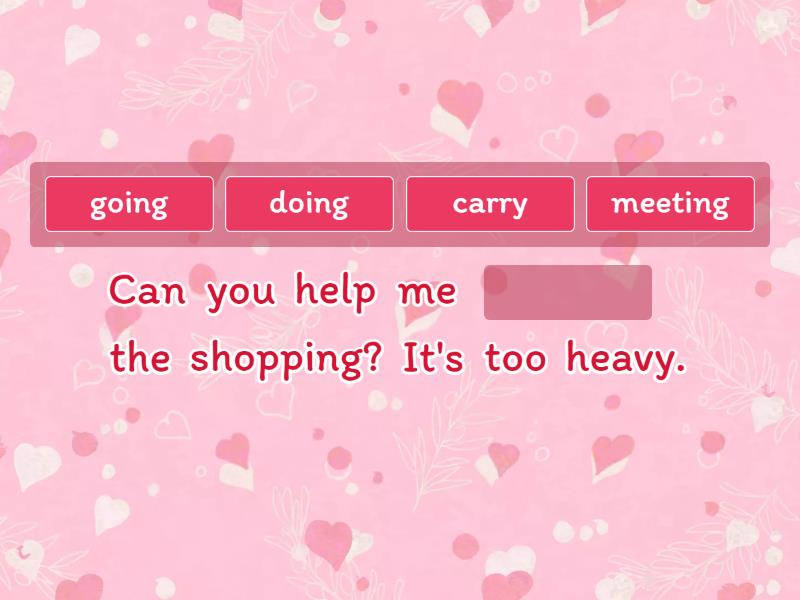 Unit 10 - Vocab 2 - Complete the sentence