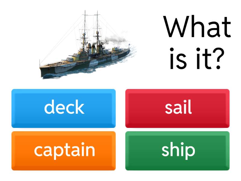 Battleship vocabulary - Quiz
