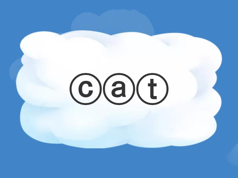 CVC Decoding (short a) - Flash cards