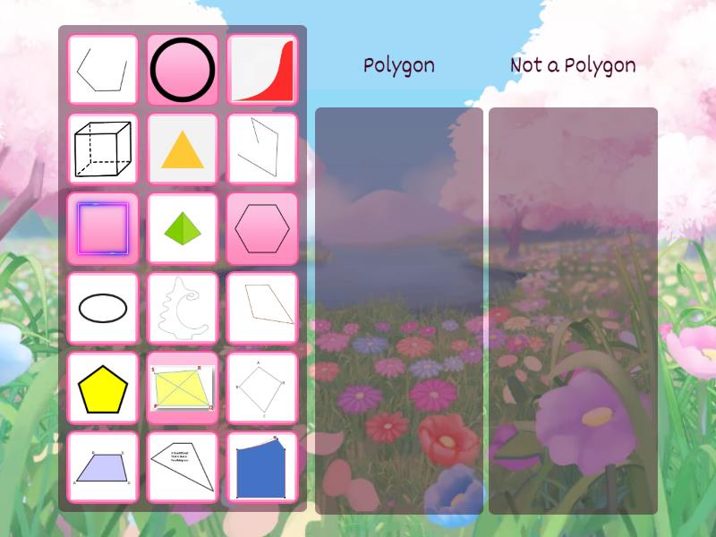 Polygon or Not a Polygon - Group sort
