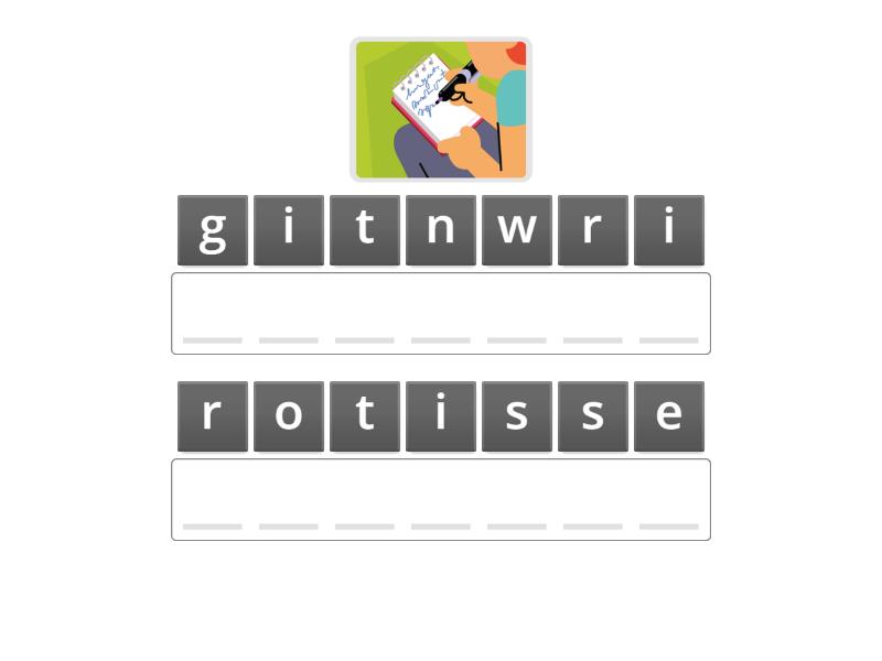 HFF U2 L2 Quiz - Anagram