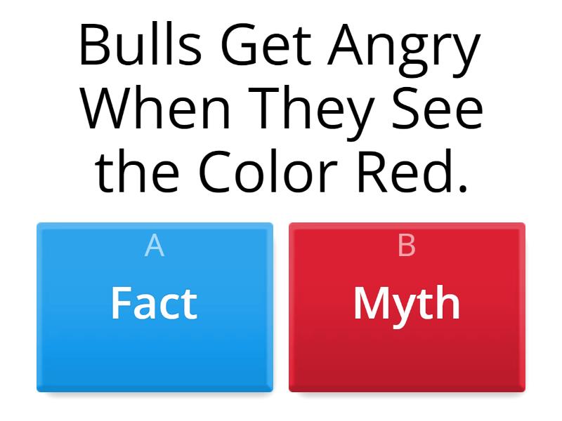 Fact or Myth? - Quiz