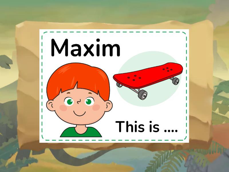 Possessive `s - Flash cards