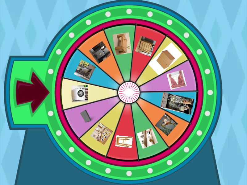 RM A2+ Unit 7C vocabulary - Spin the wheel