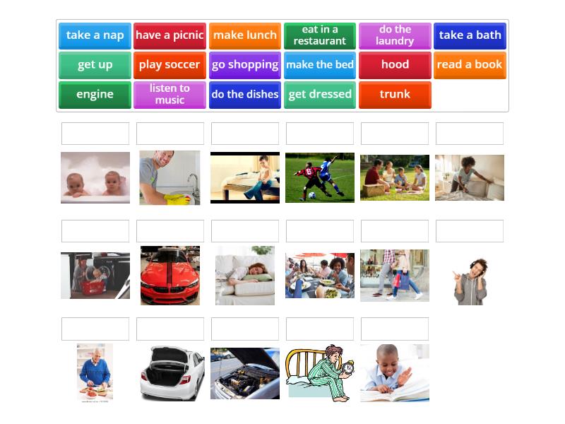 Ventures Level 2 Unit 3 Vocabulary - Match up