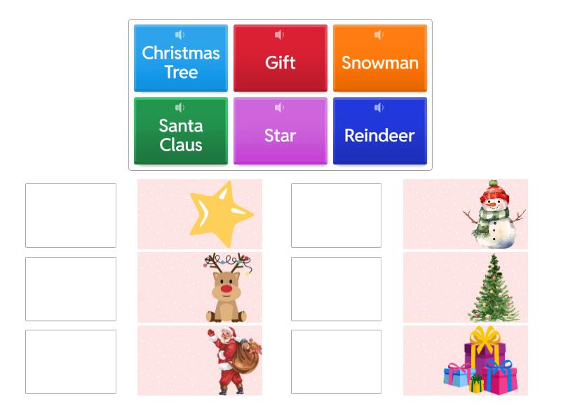 Grade 5&6- Christmas - Match up