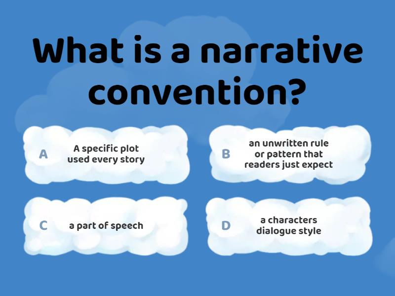Narrative Conventions - Quiz
