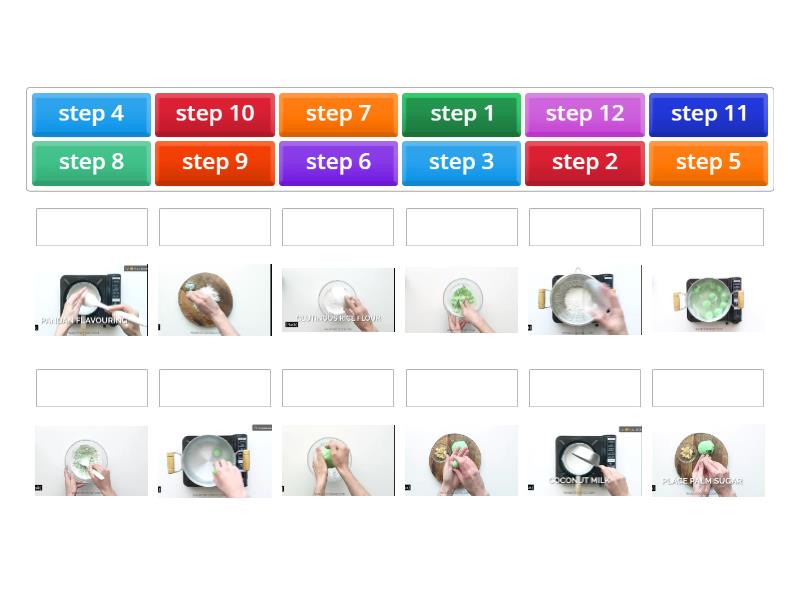 Procedure text Klepon - Match up