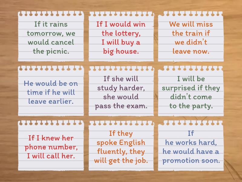 1 and 2 conditional mistakes correction - Flip tiles