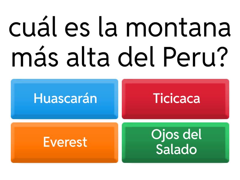 Peru - Quiz