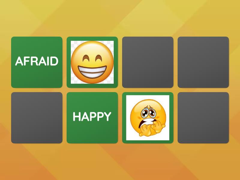 Emotions - Matching pairs
