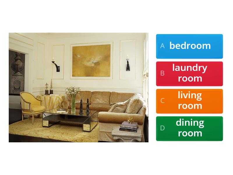 house rooms & furniture - Quiz