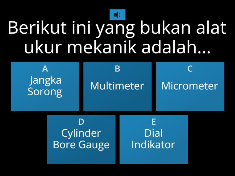 Soal Alat Ukur Mekanik-Mikrometer - Quiz