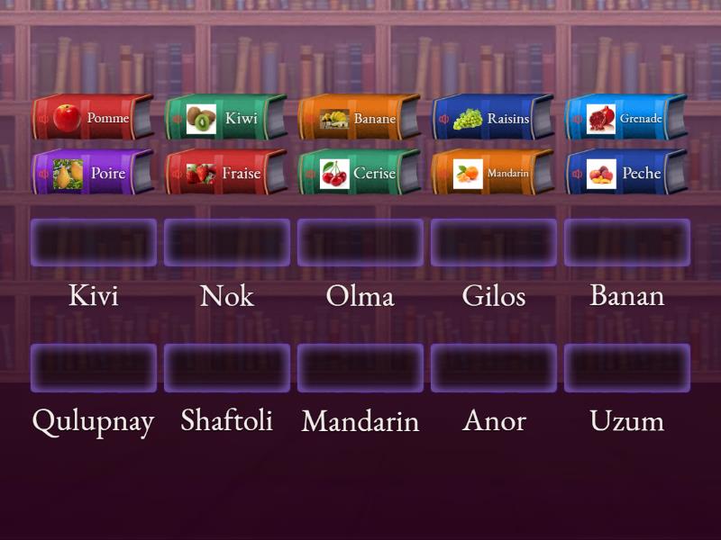 Fruits - Match up