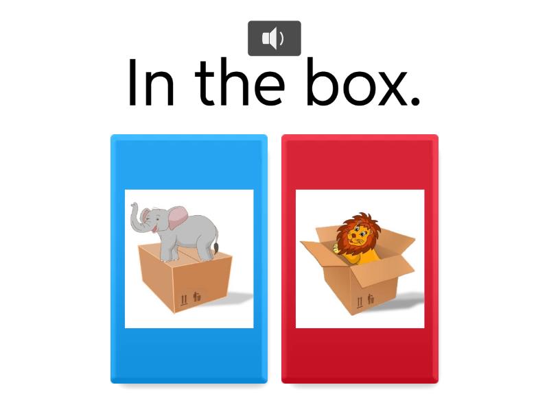 Animal Prepositions - Quiz
