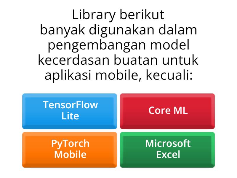 Pengembangan aplikasi mobile dengan library kecerdasan artifisial ...
