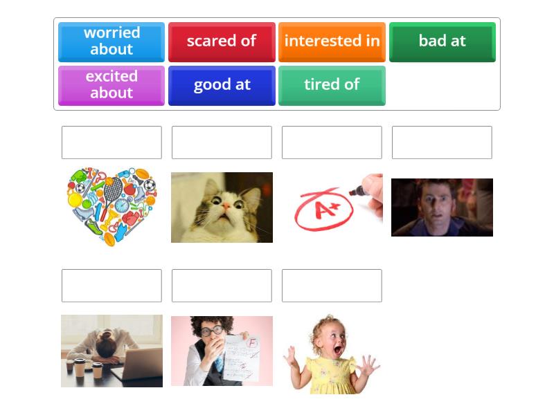 GG2 Unit 3 Emotions - Match up