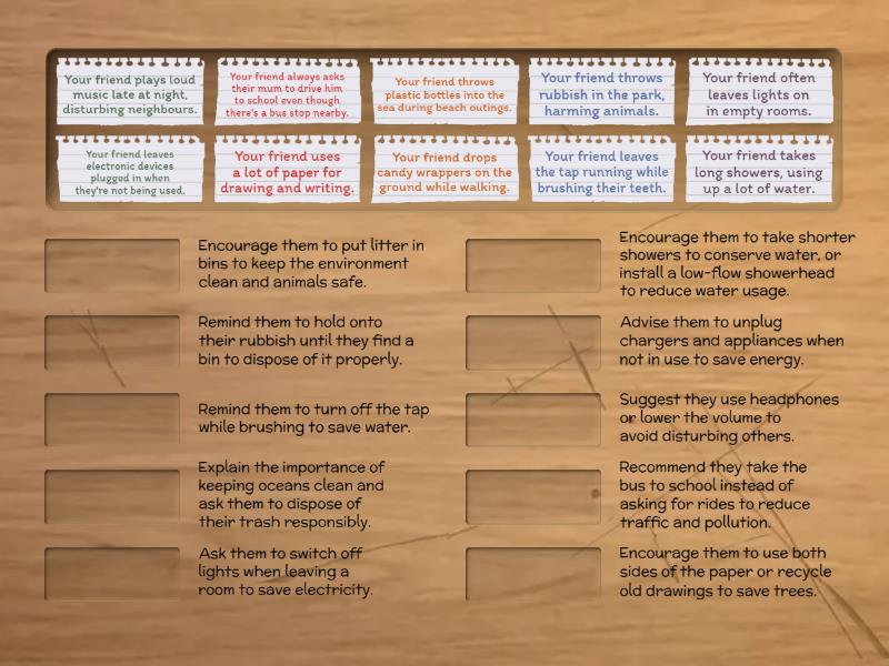 Primary 5_Problem-Solution - Match up