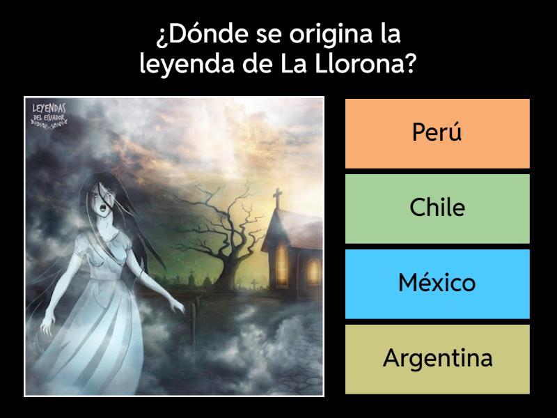 Leyenda Chilena: La Llorona - Quiz