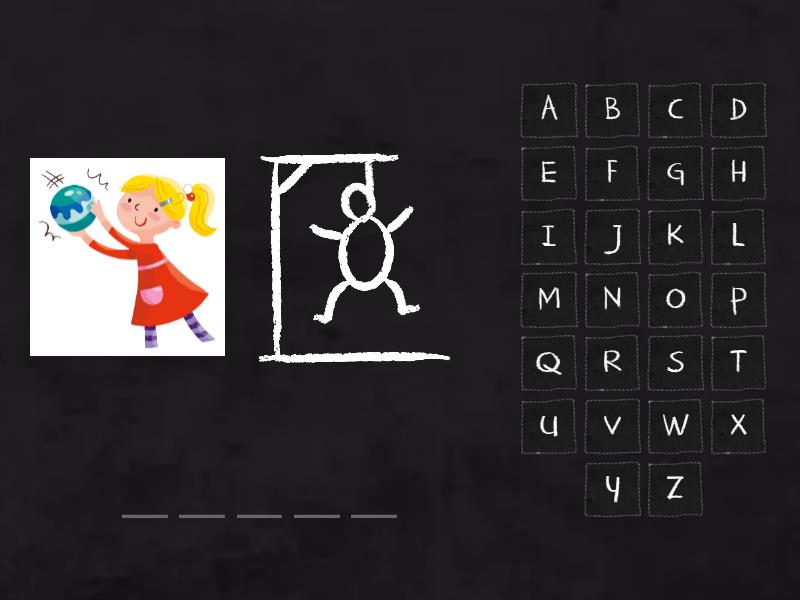 AS1 U5 voc-ry all - Hangman