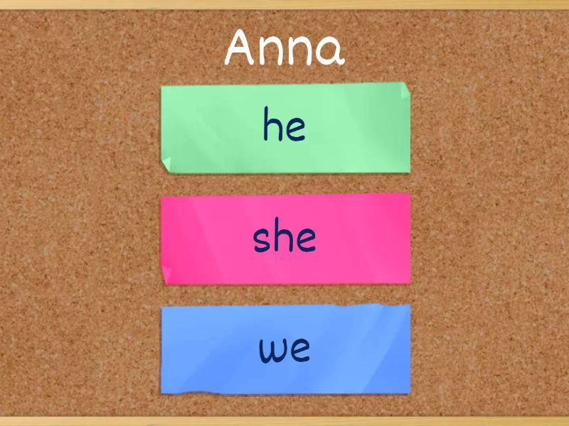 PERSONAL PRONOUNS - Cuestionario