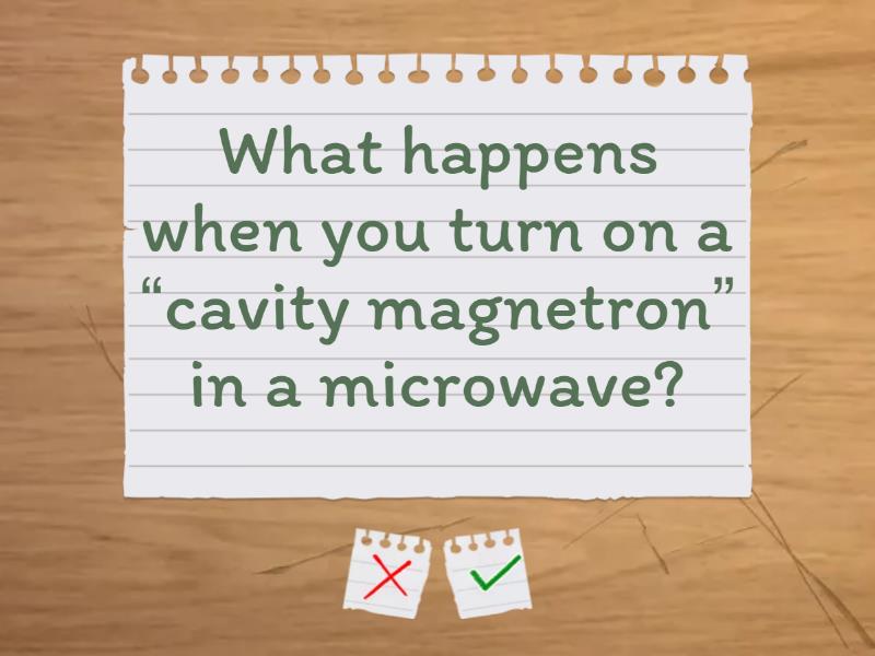 Why can't you put metal in a microwave? video questions - Flash cards
