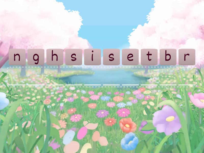 List 2, 4th Nine Weeks - Anagram