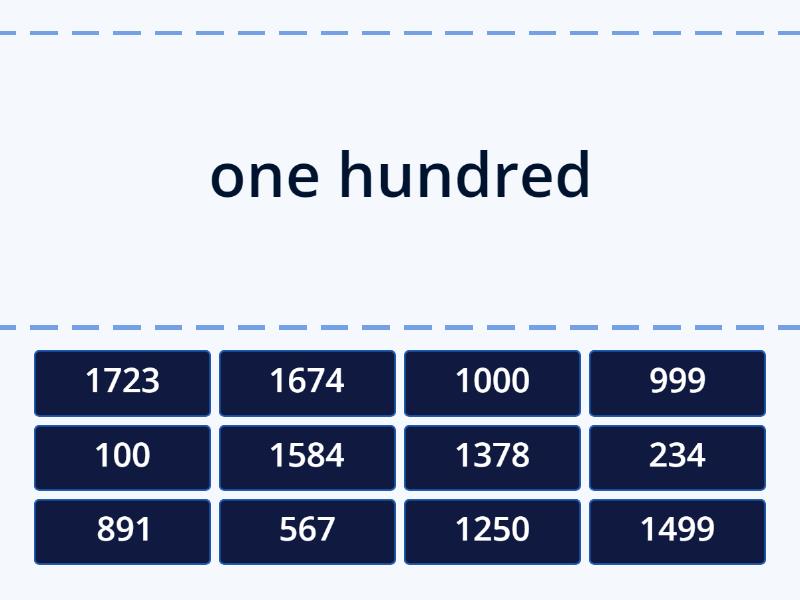 Long Numbers - Find the match