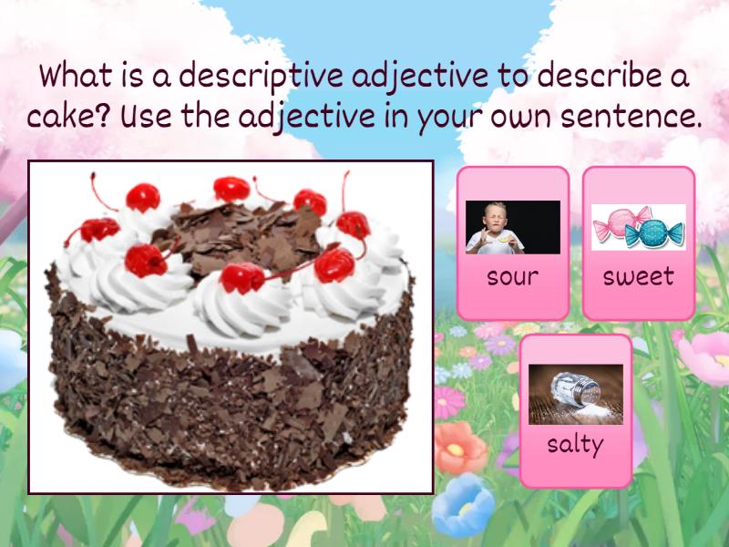 Descriptive adjectives - Quiz