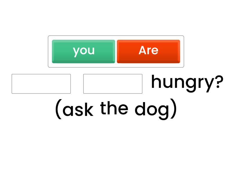 Asking Yes/No Questions - Interrogative Reversal - Complete the sentence