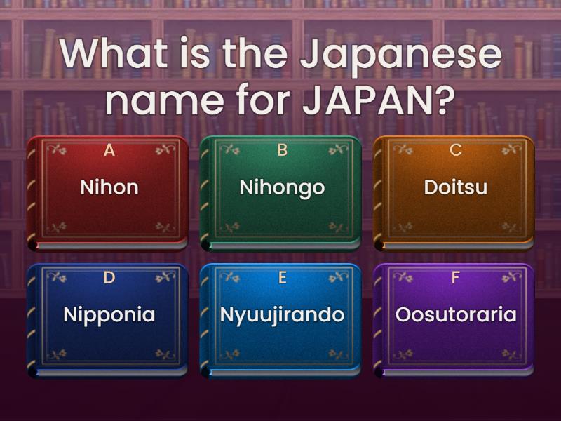 About Japan - Quiz