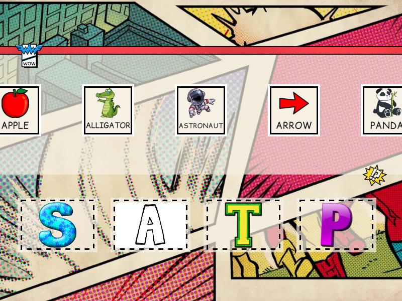 Phonics 1st group - Speed sorting