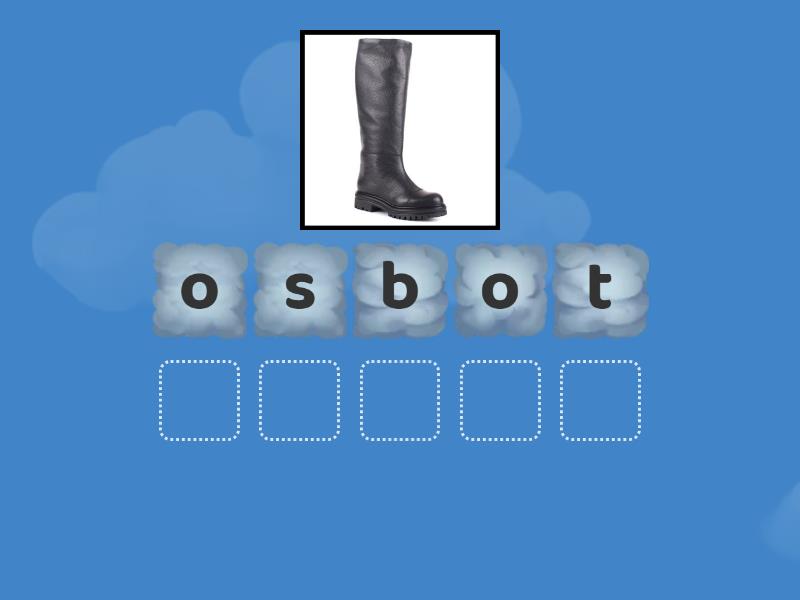 clothes(voc-ry 1 ) - Anagram