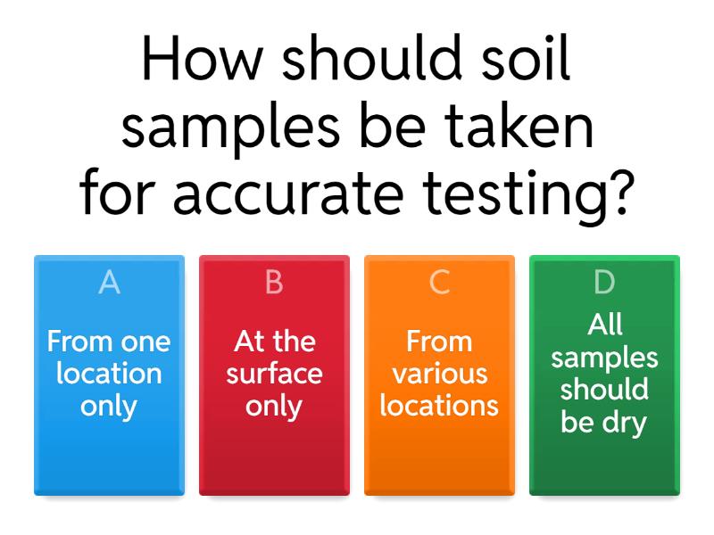 Soil ph and Soil EC - Quiz