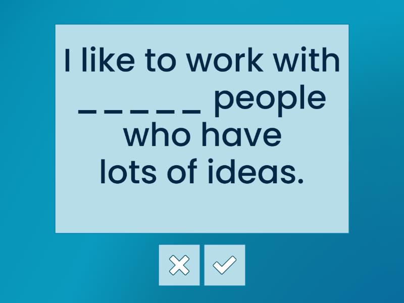 Road Map B1 2C Adjectives - Flash cards