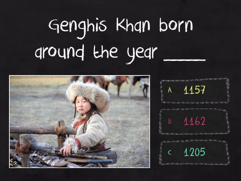 Genghis Khan - Quiz