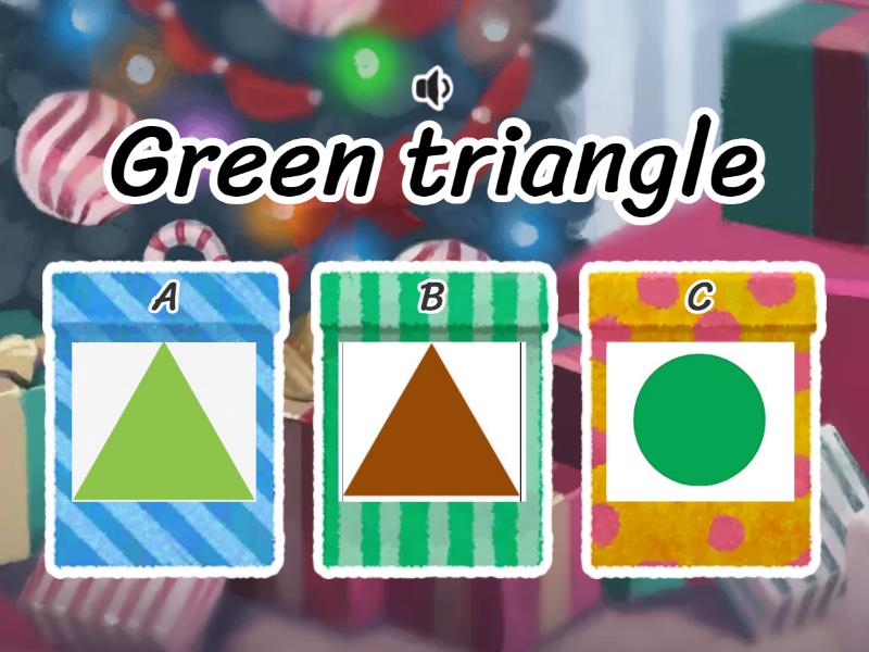Shapes circle, triangle, square, star, heart - Quiz