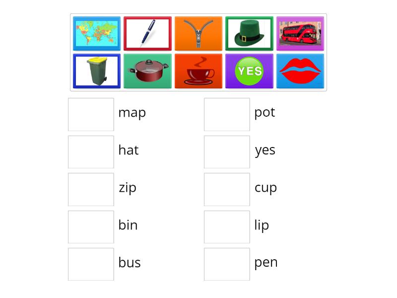 CVC words - Match up