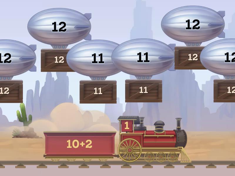 NUMBER bonds - Balloon pop