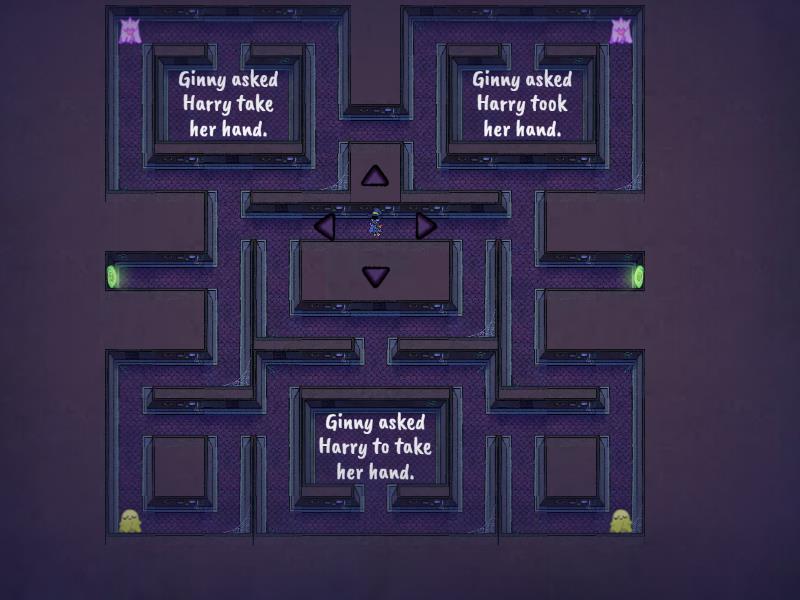 Harry Potter and Reported Speech - Maze chase