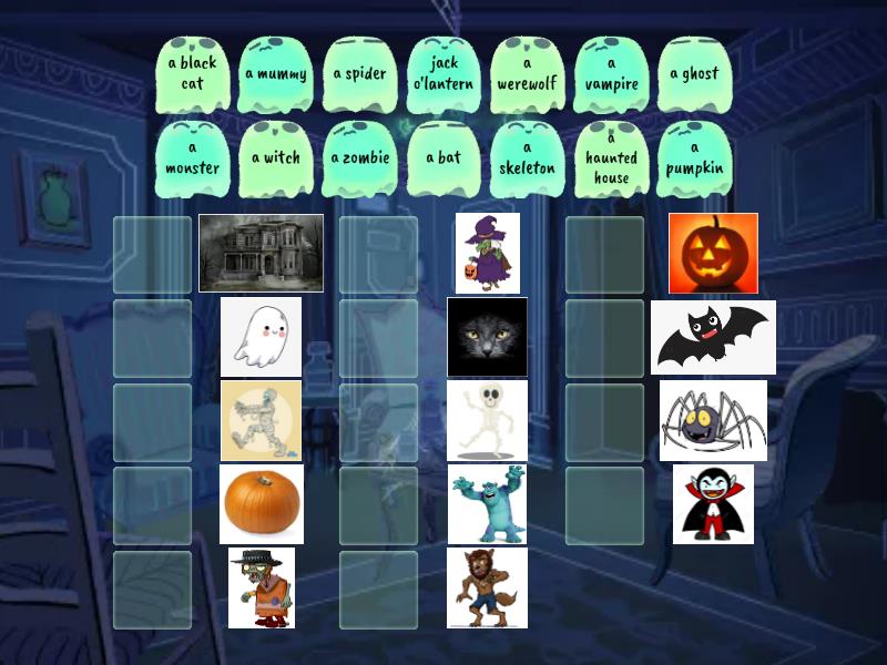 Halloween - Match up