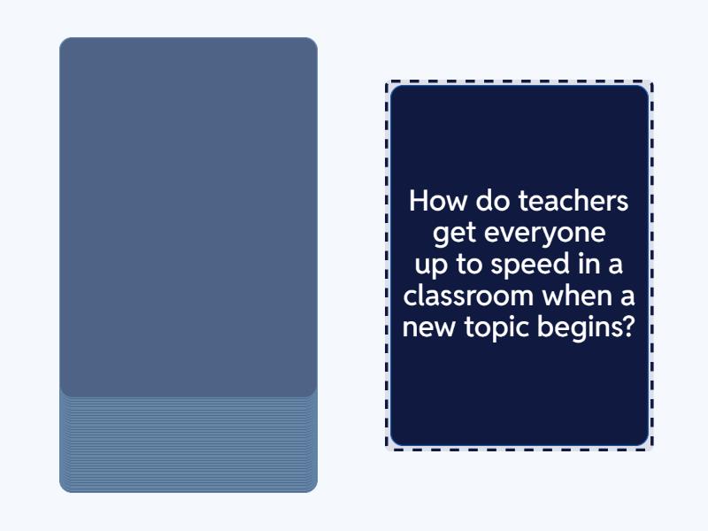 IT 8 - CHIT CHAT - Speaking cards